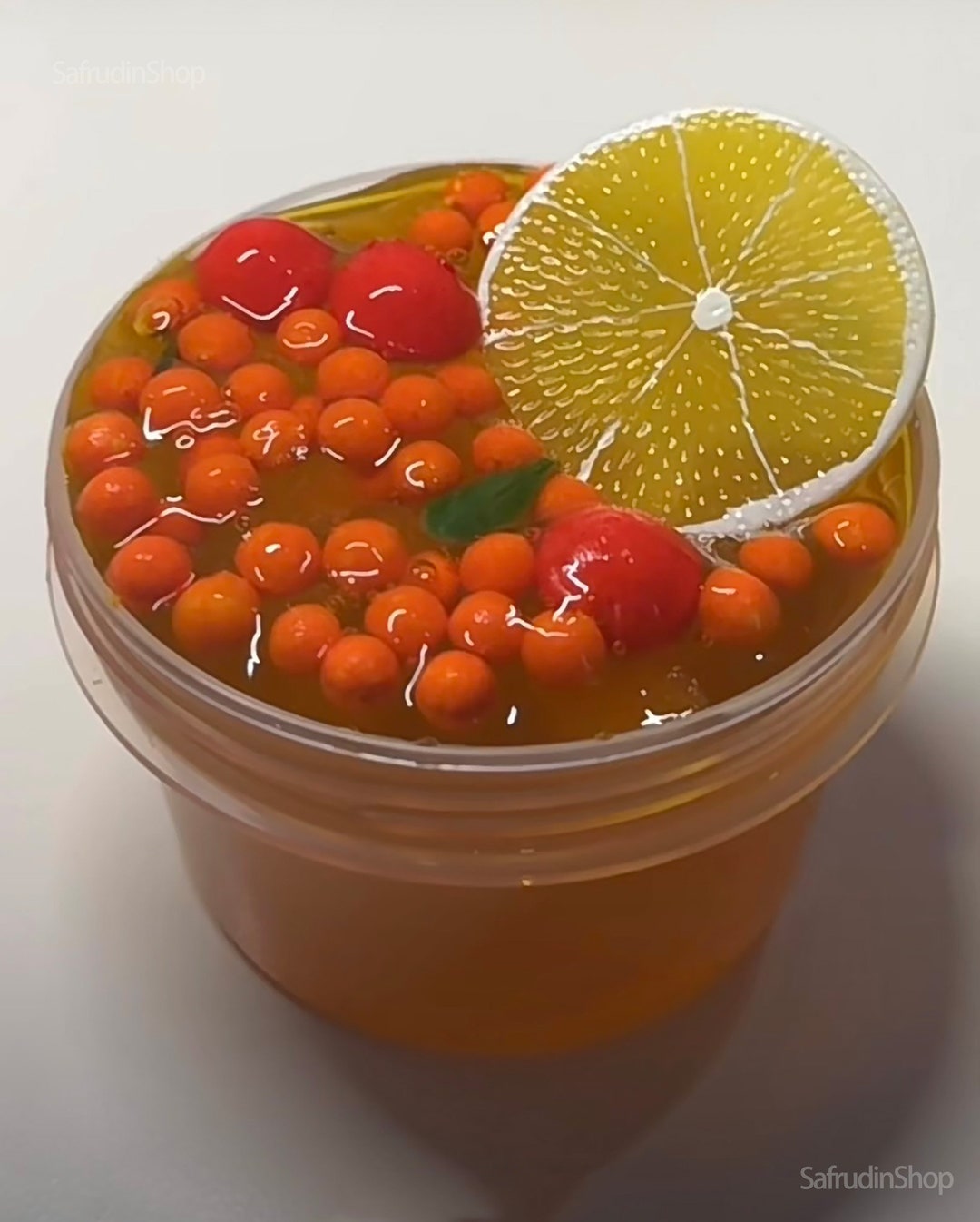 Lemon Clear Slime, Gift Ideas, Gifts for Kids, Sensory Toys for Kids ...