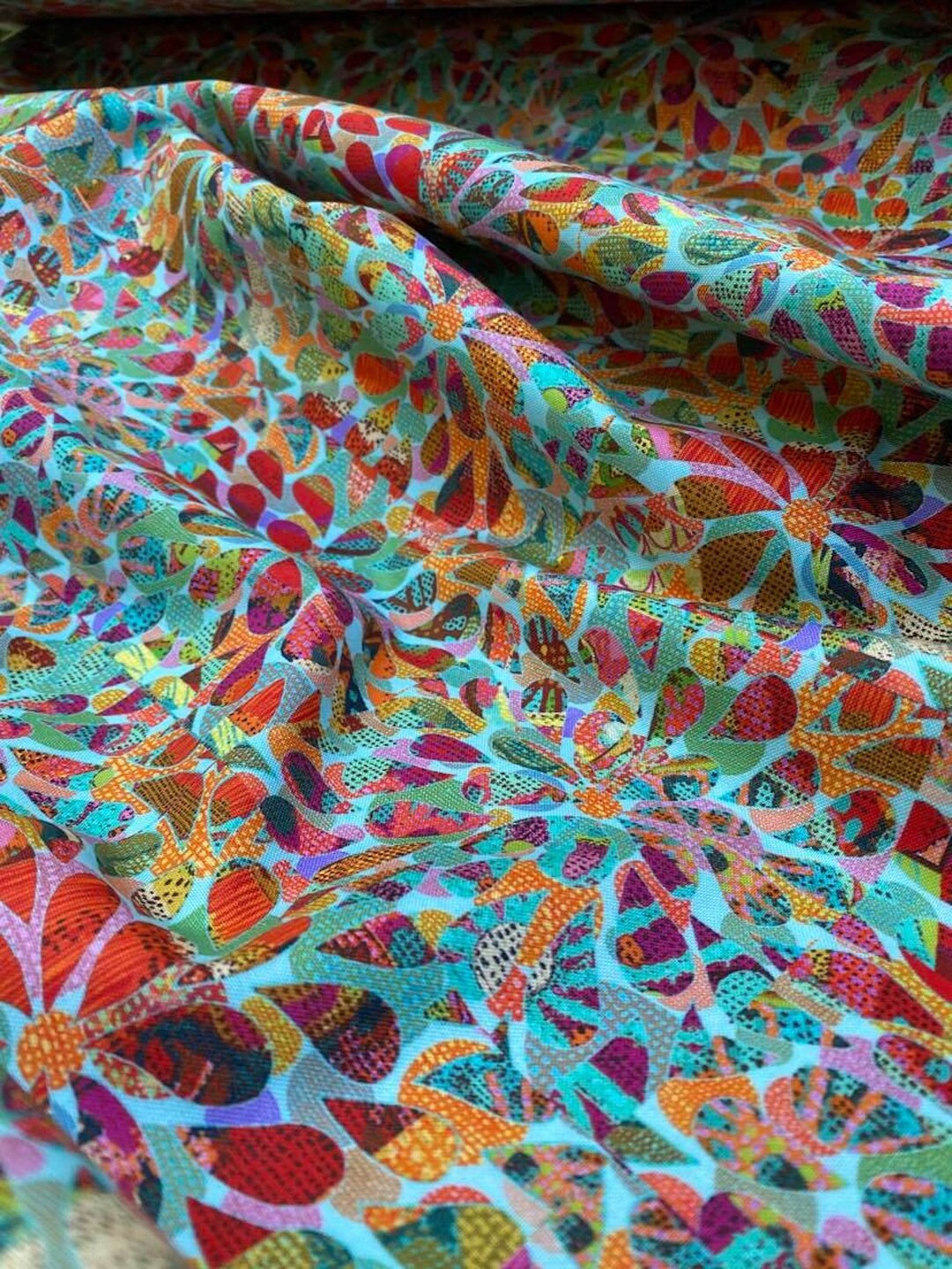 FLOWER BURST FABRIC - Etsy