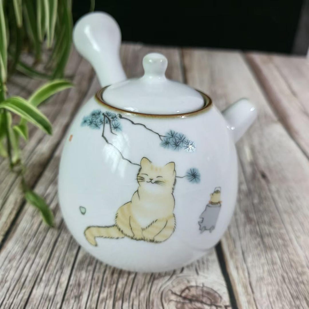 Ceramic Porcelain Teapot ,chinese Gardentea Cup Handmade Teapot Design ...