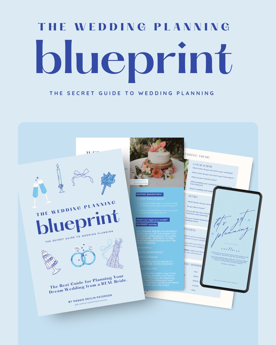 The Wedding Planning Blueprint: Plan Your Own Wedding With the Ultimate ...