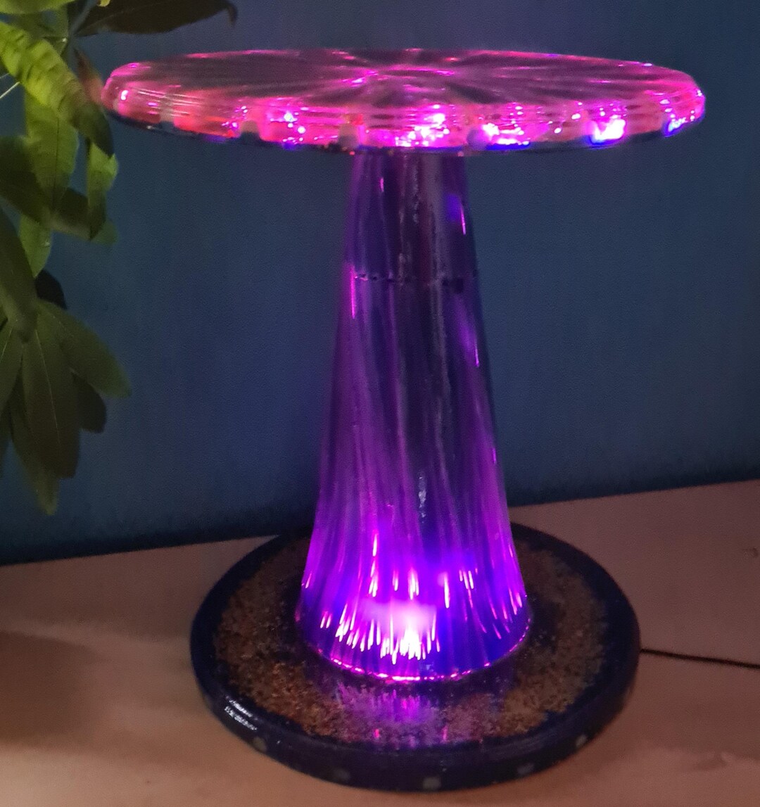 Epoxy Resin LED RGB Coffee Table - Etsy UK