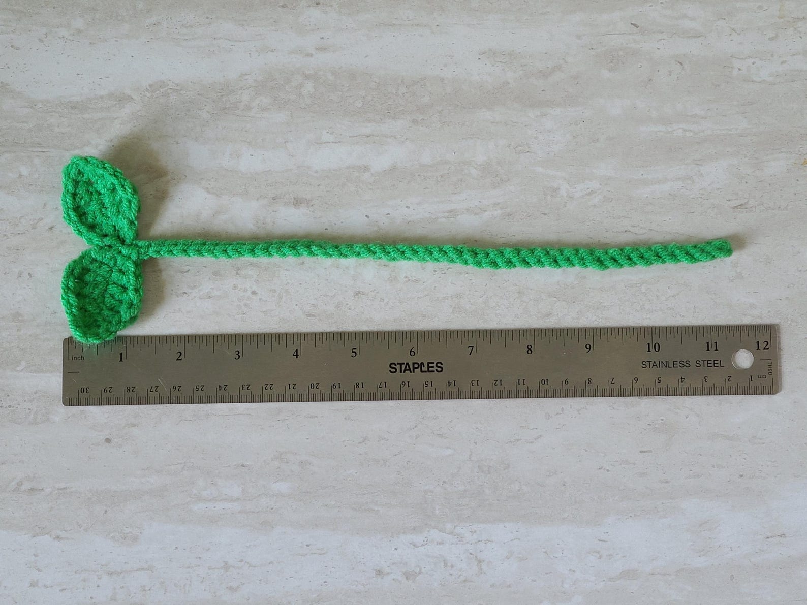 Crochet Handmade Sprout Plant Leaf Bookmark - Etsy