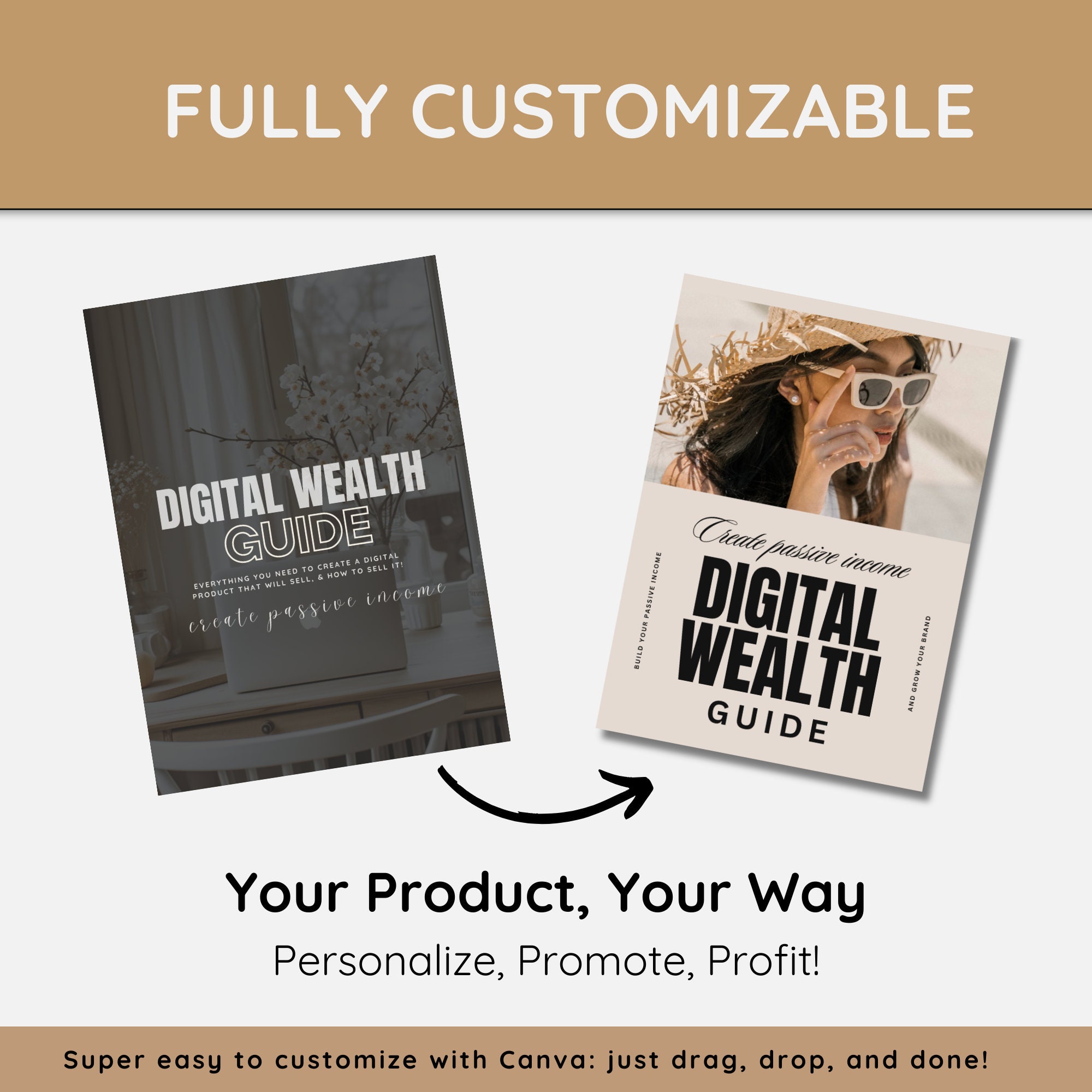 Digital Wealth Guide With Master Resell Rights PLR & MRR Faceless ...