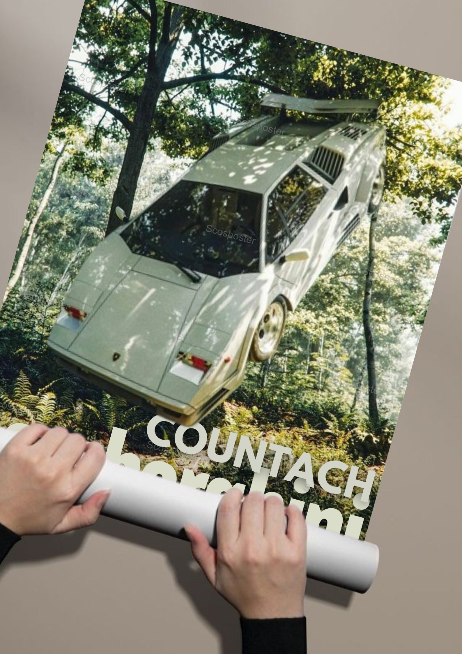 Lamborghini Countach Poster - Lamborghini Poster - Etsy