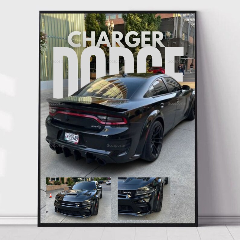 Dodge Charger Poster - Etsy