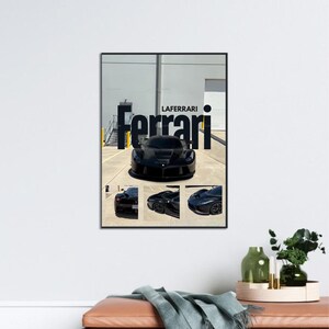 Ferrari Laferrari Poster - Etsy