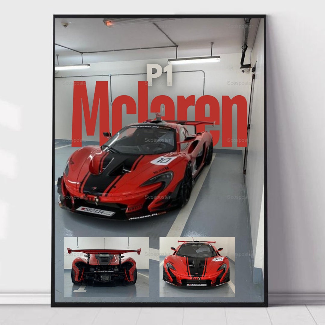 Mclaren P1 Posters - Etsy