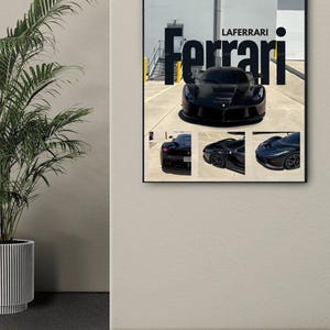 Ferrari Laferrari Poster - Etsy