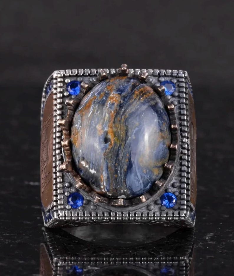 Marid Djinn King Ring 777 | Powerful Wealth Attraction Ring ...