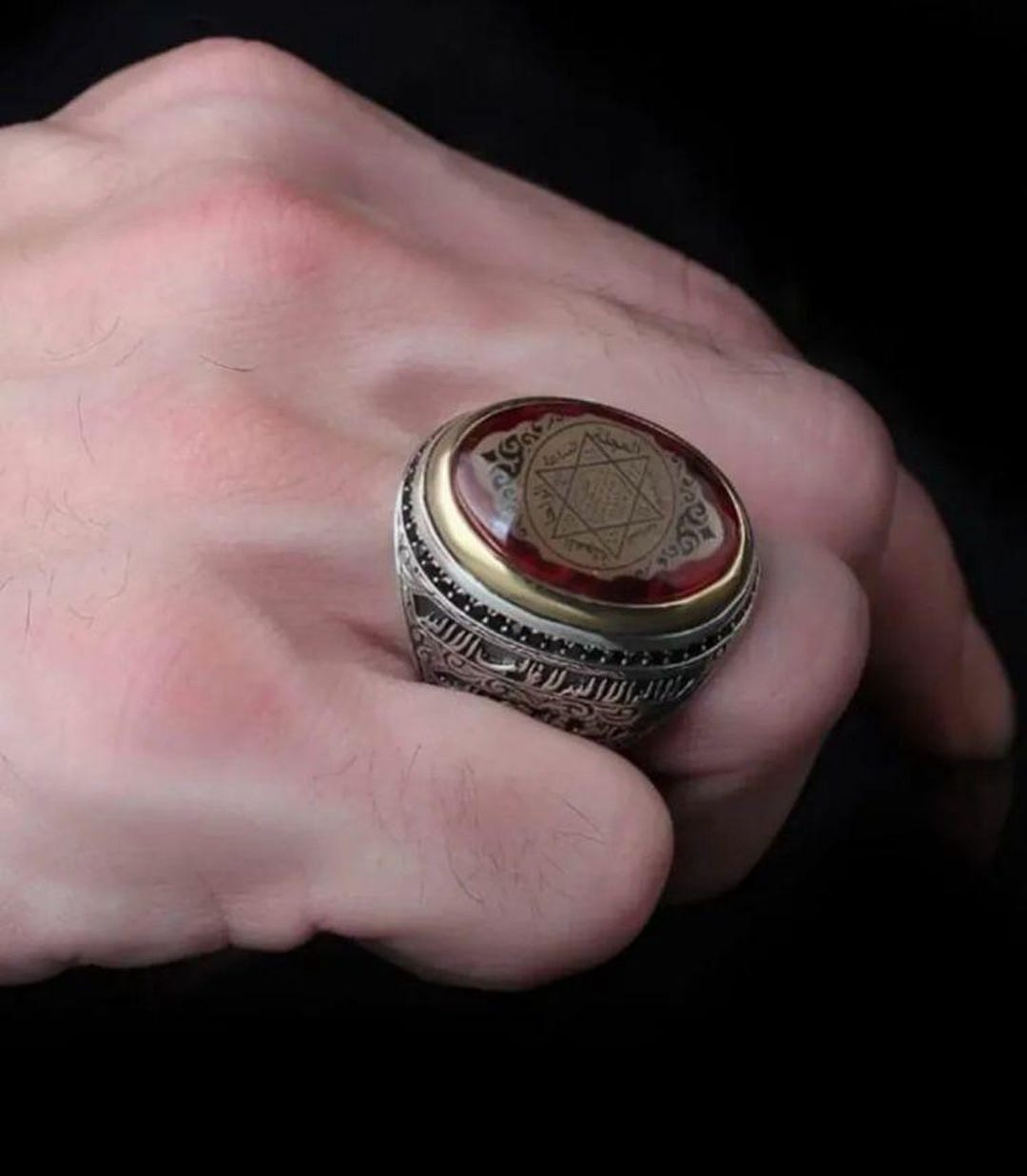 Indestructible Genie Ring | Wealth - Treasure Guardian Ring | Mystical ...