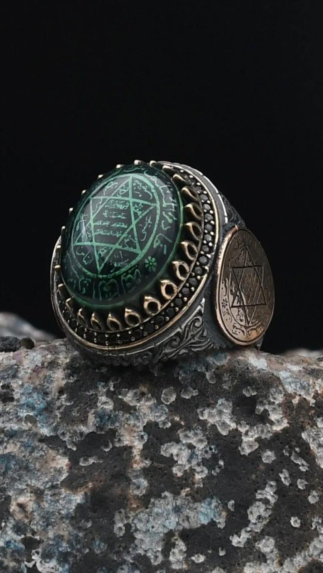 Very Special King Solomon Jinn Ring- Unlimited Powers - Etsy