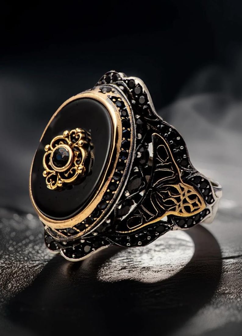Powerful Arabic Genie Ring With Ifrit Spirit | خاتم السحر الأسود العربي ...
