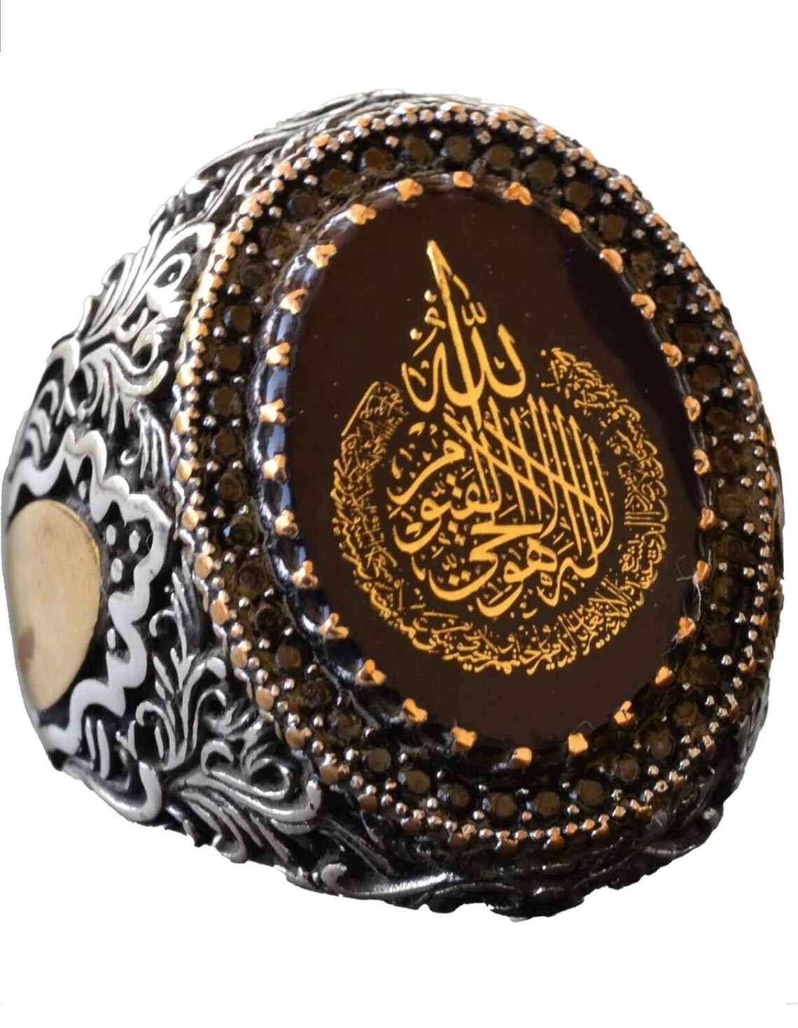 Powerful Arabic Genie Ring With Ifrit Spirit | خاتم السحر الأسود العربي ...