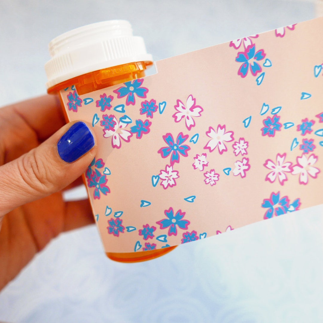 Pill Bottle Sticker - Etsy