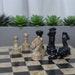 Marble Chess Set Large Chess Set Handmade Chess Board gifts for Him ...