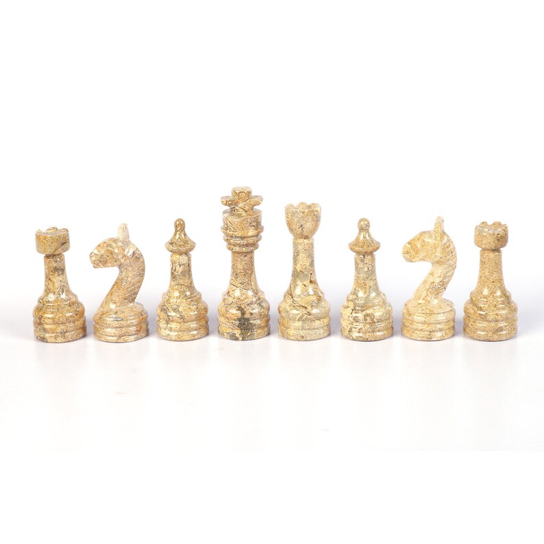 Marble Chess Set Large Chess Set Handmade Chess Board gifts for Him ...