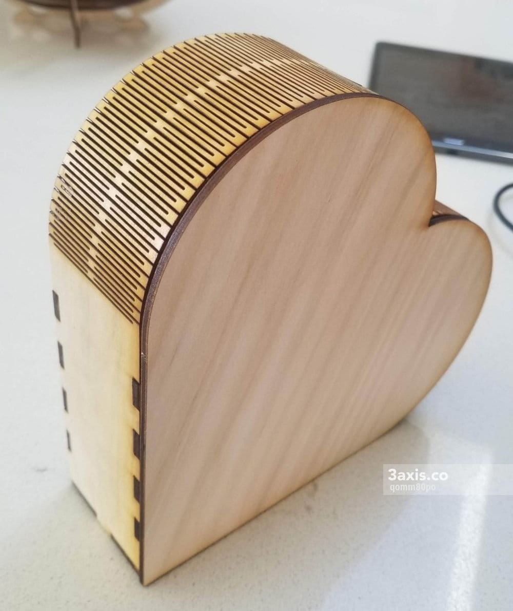 Heart Box SVG Wood Heart Box SVG - Etsy