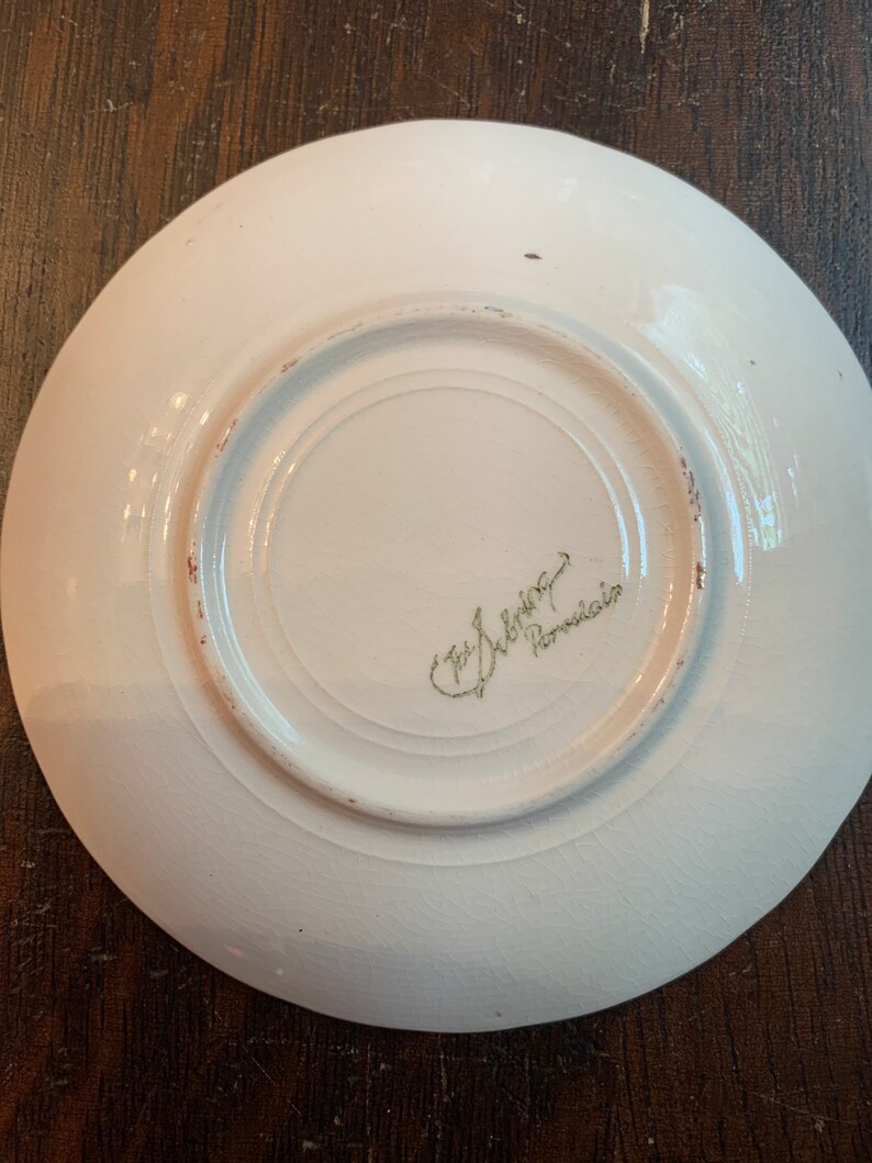 2 Antique Nursery Rhyme Plates - Etsy