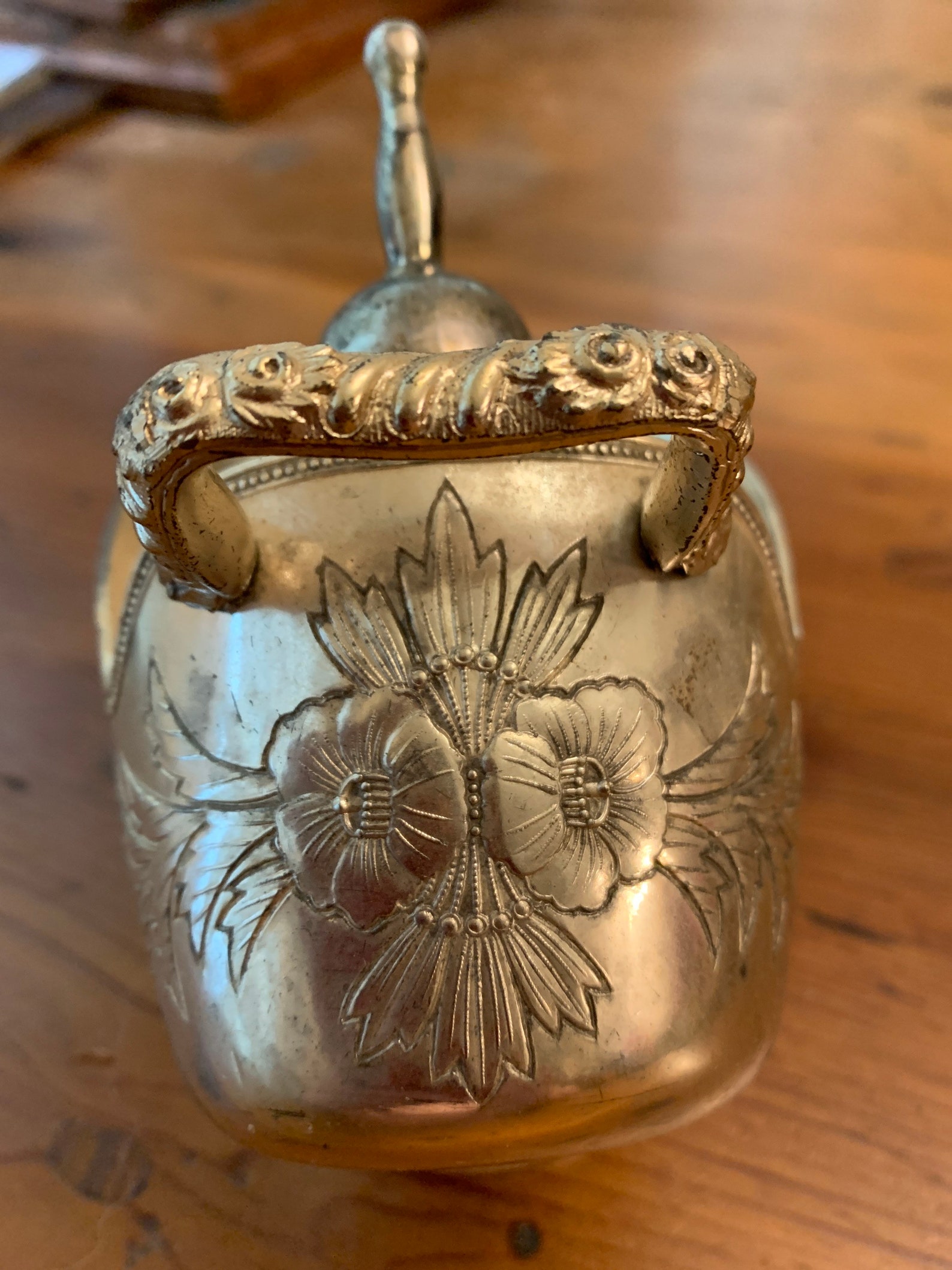 Vintage Silver Plate Victorian Style Sugar Scuttle - Etsy