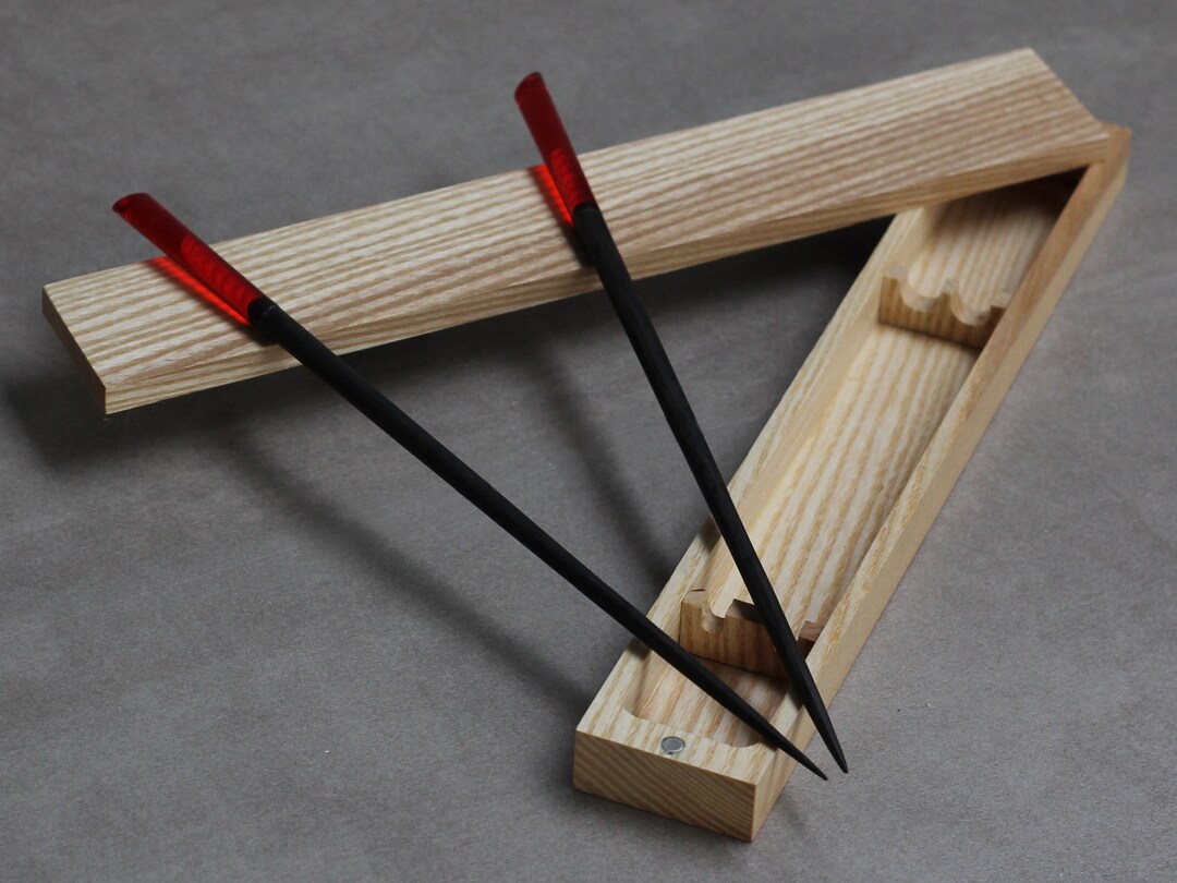 Origin Wooden Chopsticks Set - Colour Ash Wooden Case, Wooden ...