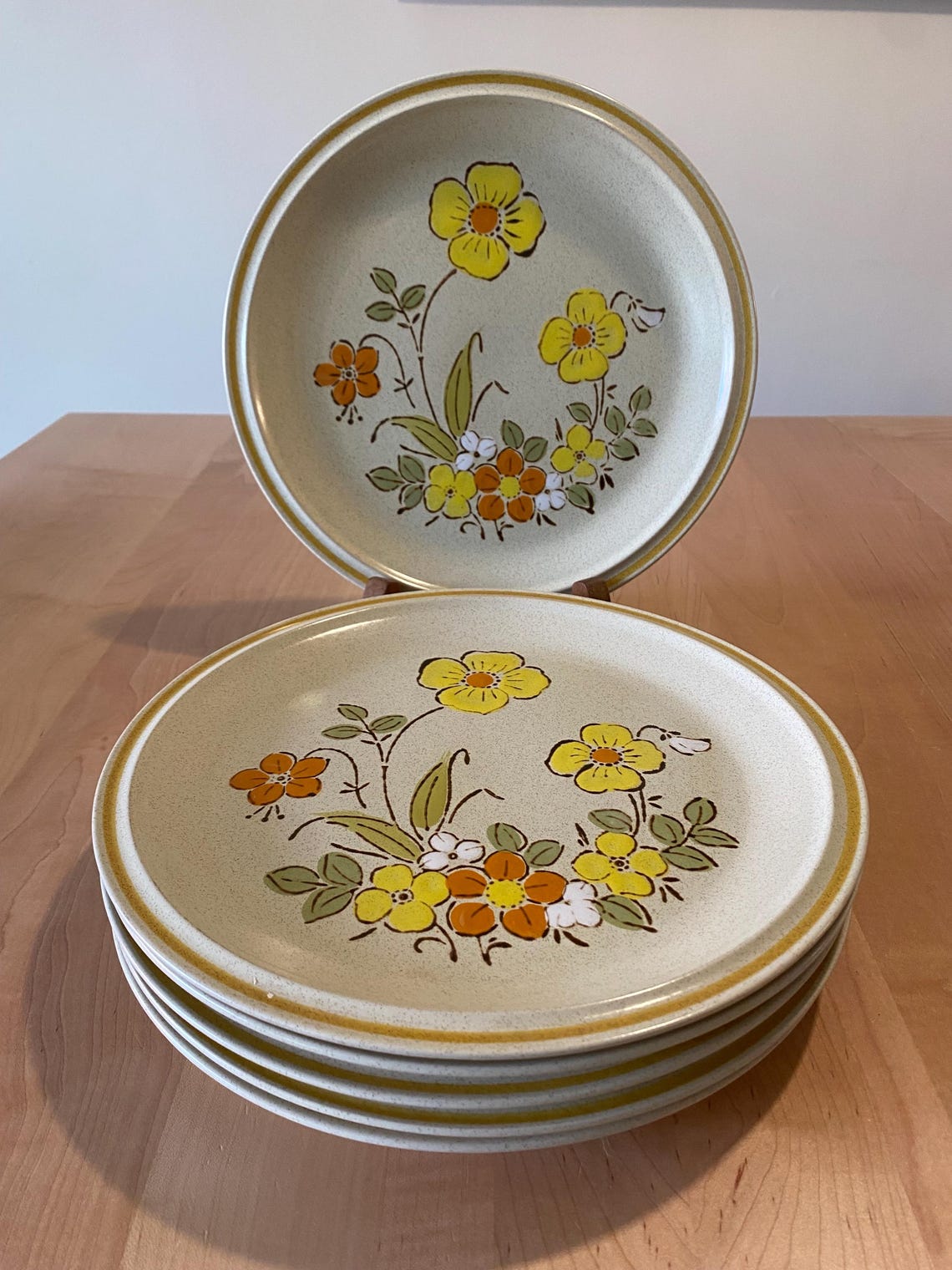 Beautiful Hearthside Garden Festival Dinner Plates - Set of 6 - Etsy