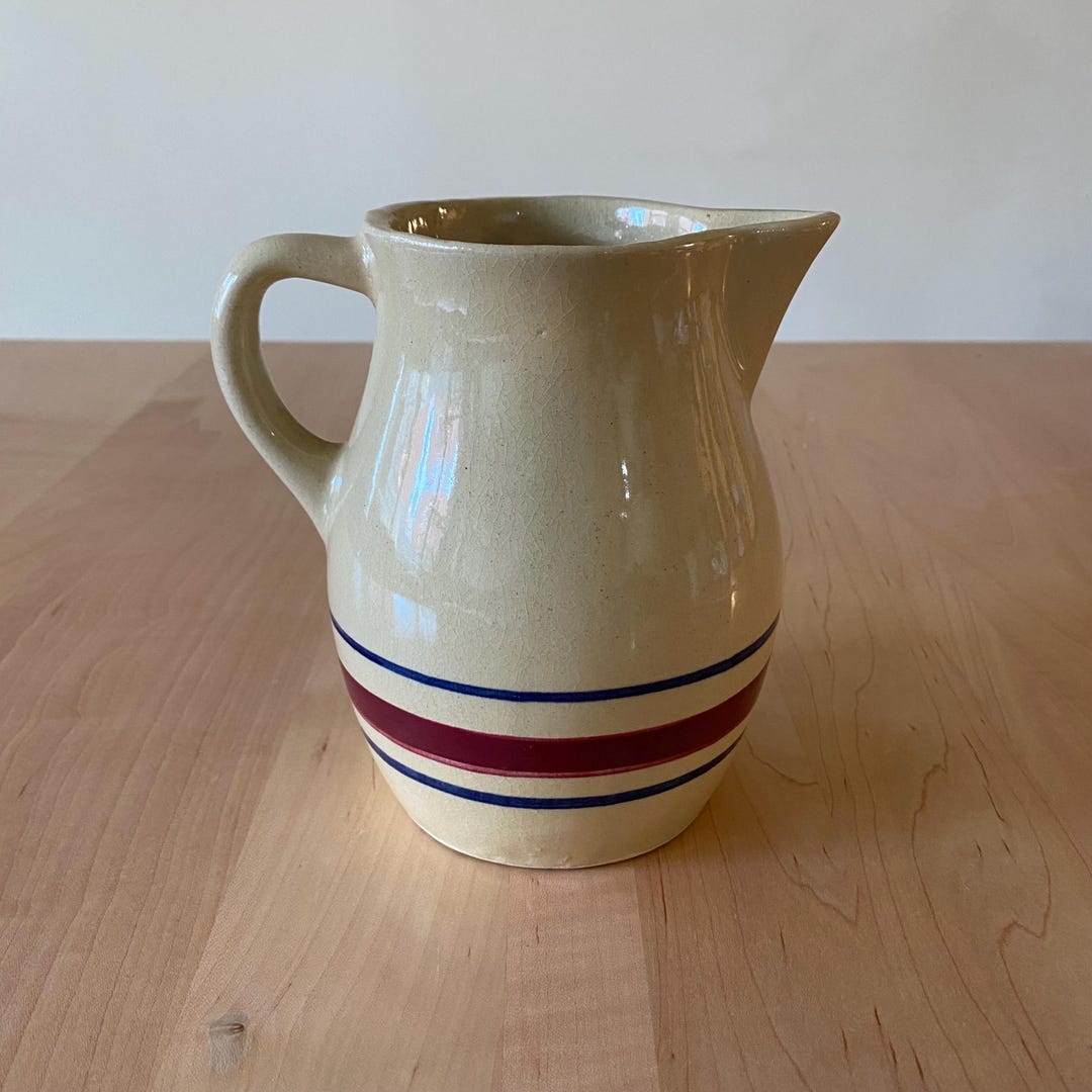 Stoneware Pitcher Made by the Robinson Ransbottom Pottery Company ...