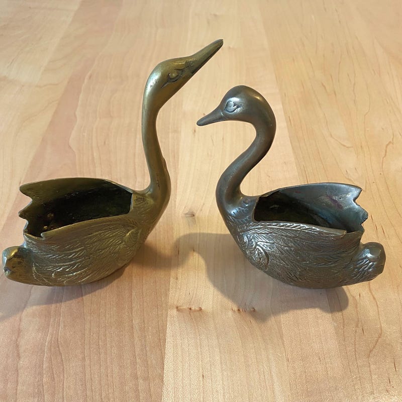 Swan Pair - Etsy