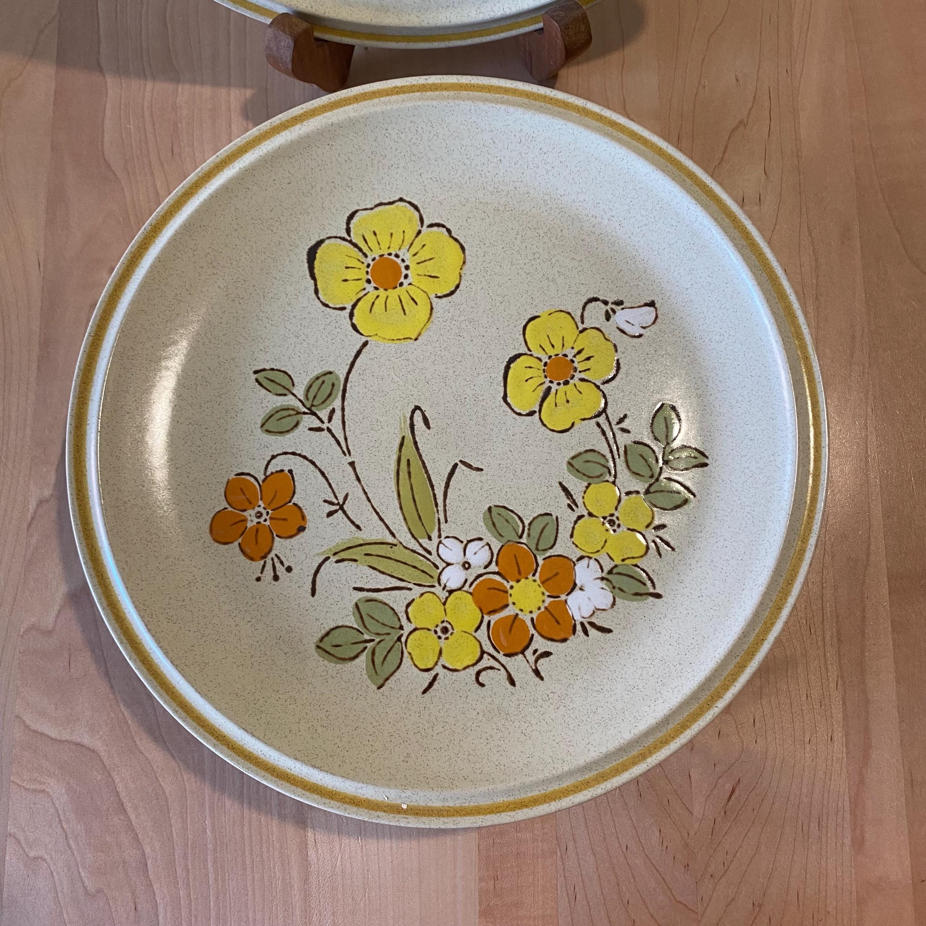 Beautiful Hearthside Garden Festival Dinner Plates - Set of 6 - Etsy