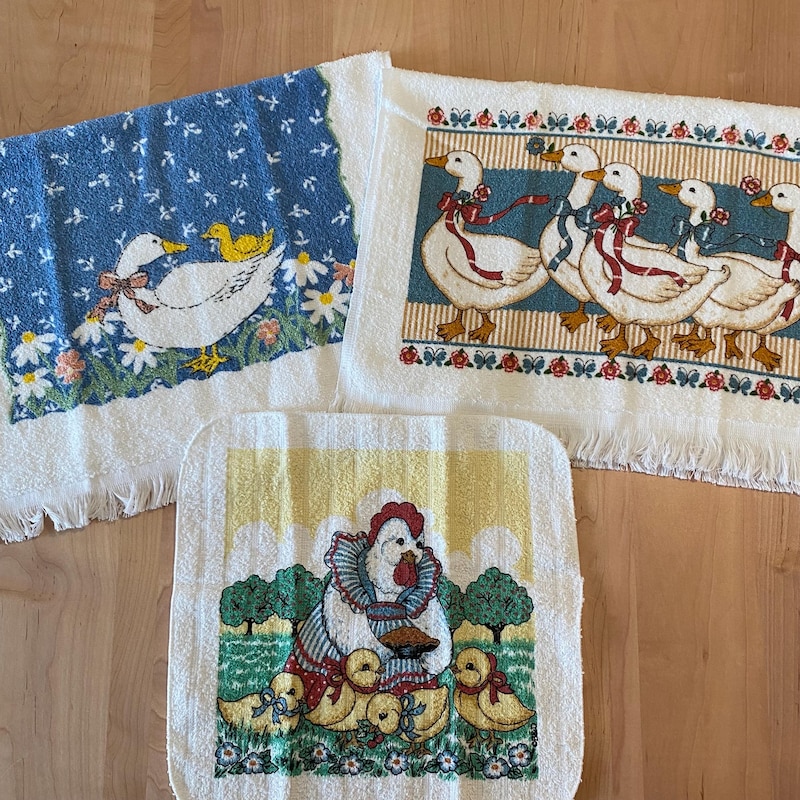 80s Goose Kitchen Decor - Etsy