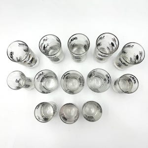 Libbey Mid-century 50s 60s Curio Carriage Coach and Buggy Barware Sets ...