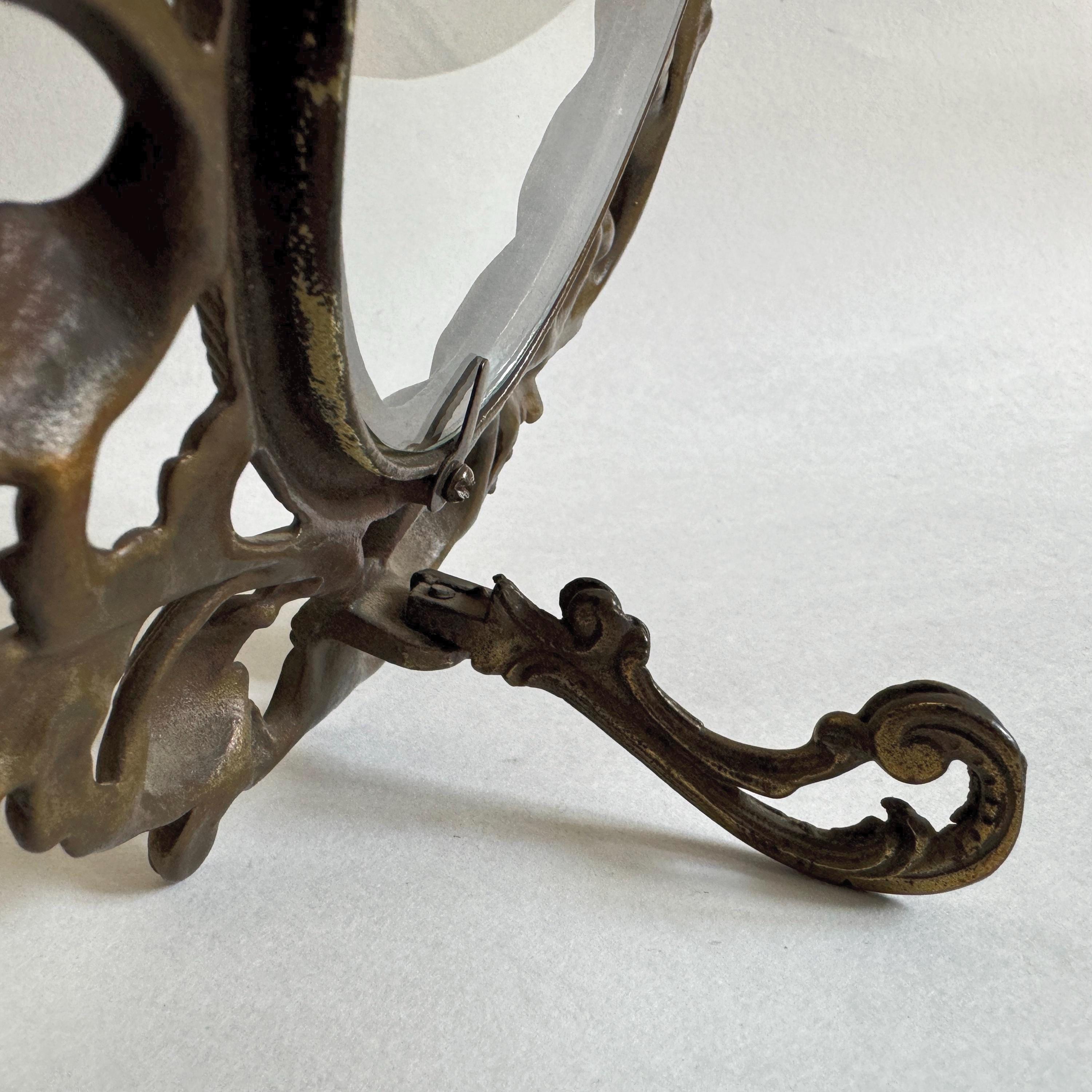 Vintage Ornate Rococo Cast Iron Picture Frame With Bronze Finish - Etsy