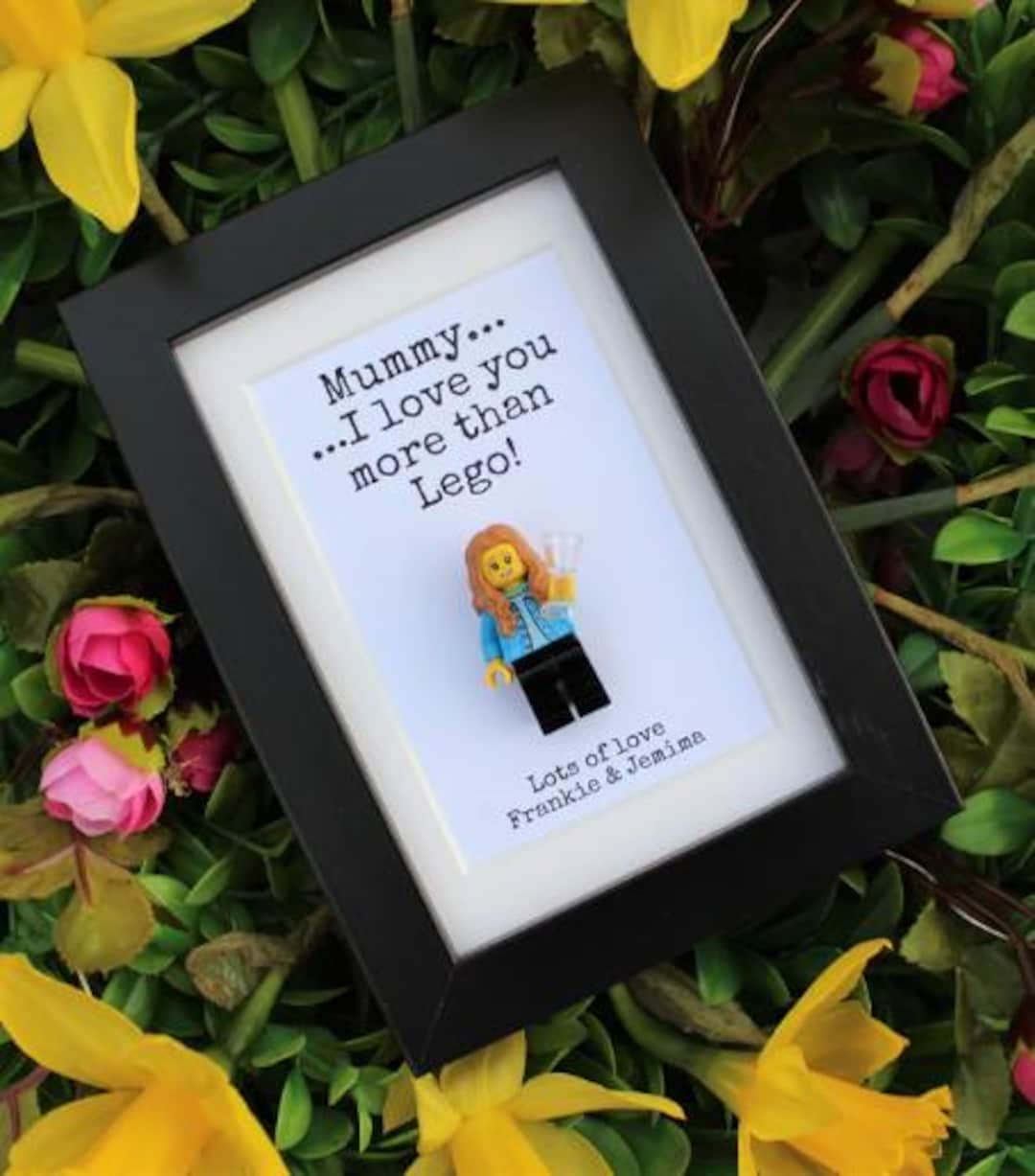 Personalised LEGO® Gift for Mom, Mothers Day LEGO® Gifts, Personalised ...