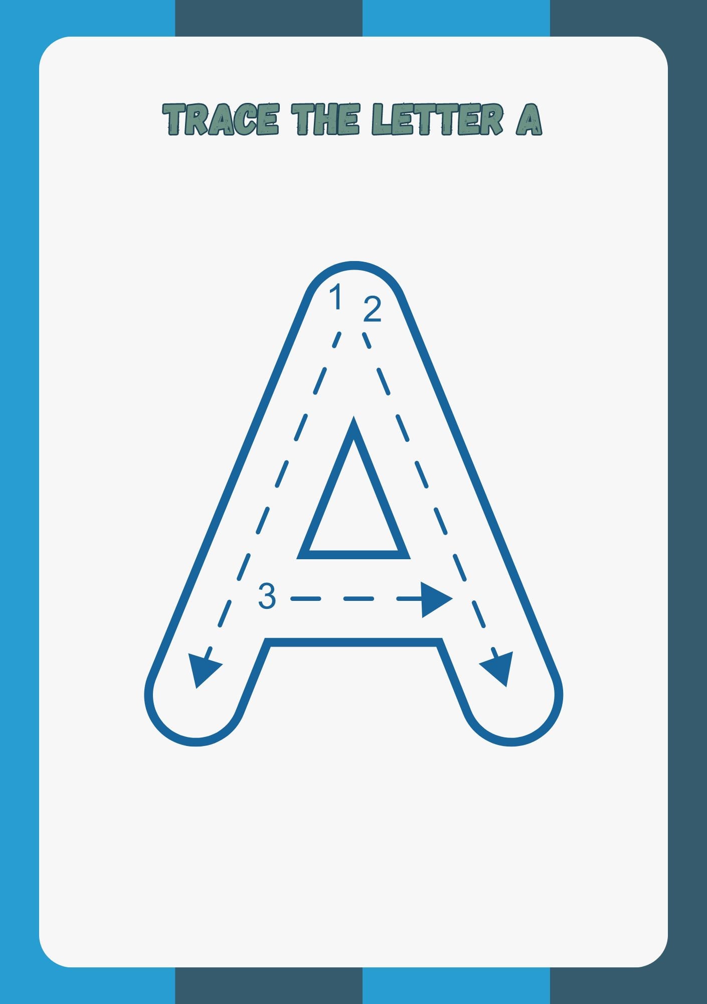 My ABC Booklet Alphabet Tracing Workbook - Etsy