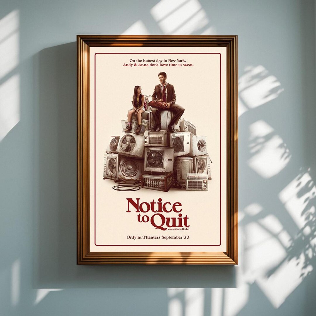 Notice to Quit Poster / Movie Poster / Vintage Poster / Gift for Family ...