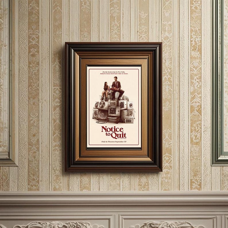 Notice to Quit Poster / Movie Poster / Vintage Poster / Gift for Family ...