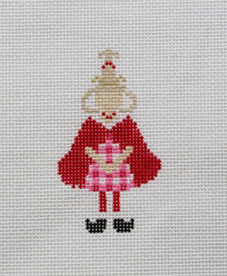 Cindy Lou Who Christmas Needlepoint Canvas - Etsy