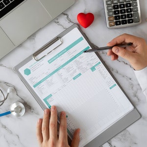 Anesthesia Record Template, Canva Anesthesia Template, Canva Anesthesia, Canva Surgery ...