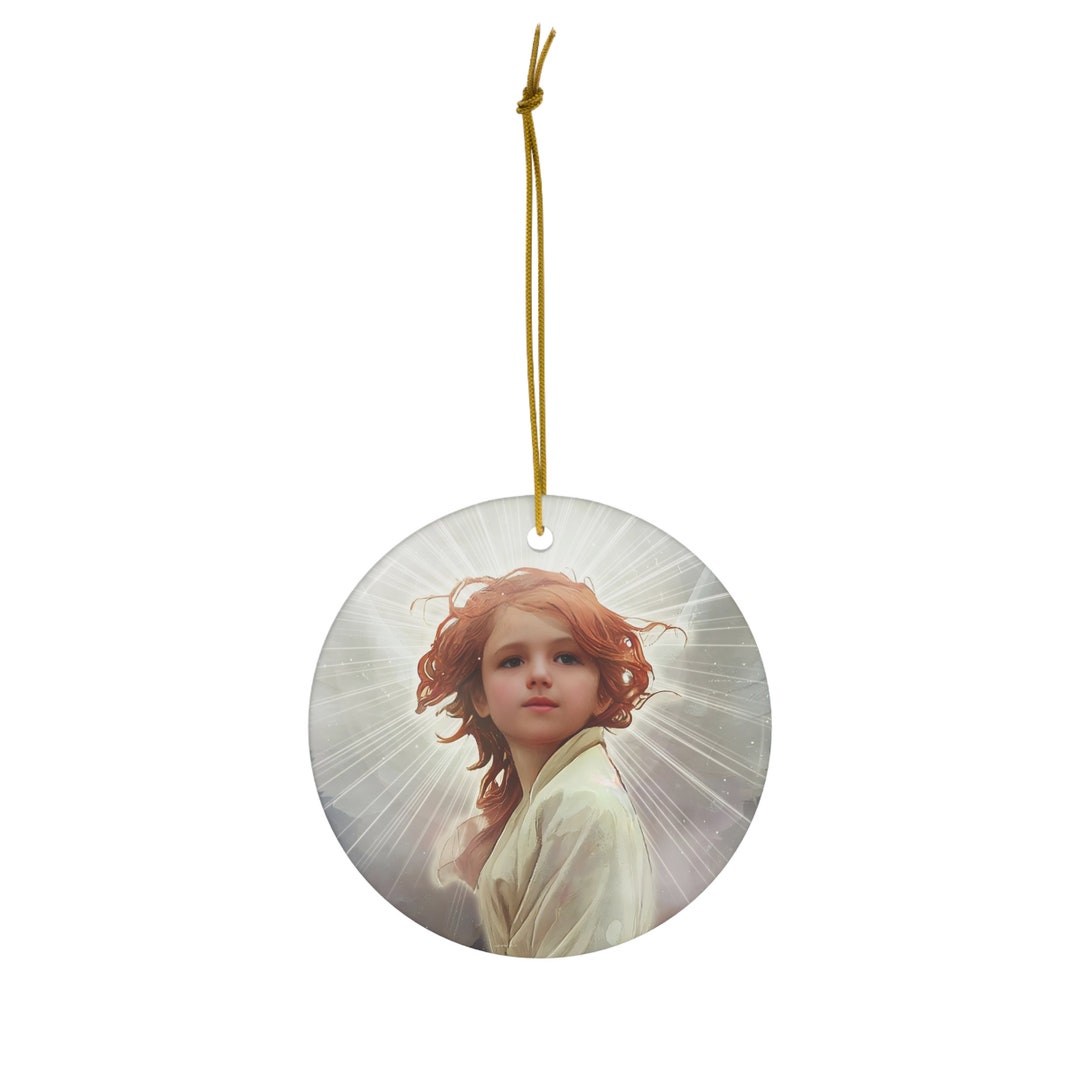 The Archangel Daniel Ceramic Ornament - Divine Inspiration Gift - Small ...