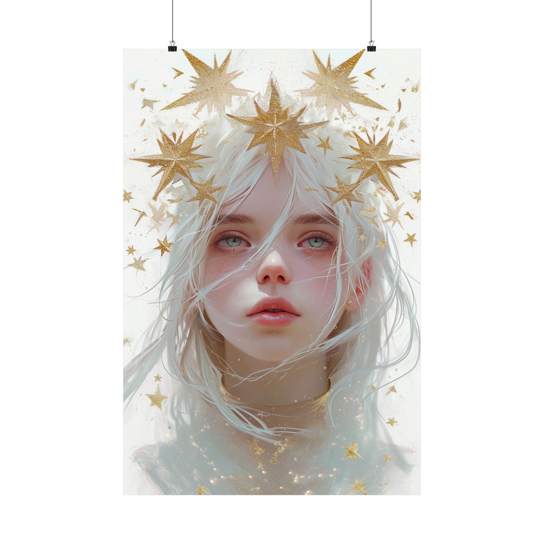 Tarot 'the Star' Poster Print - Tarot Card Series Art Print - Multiple ...
