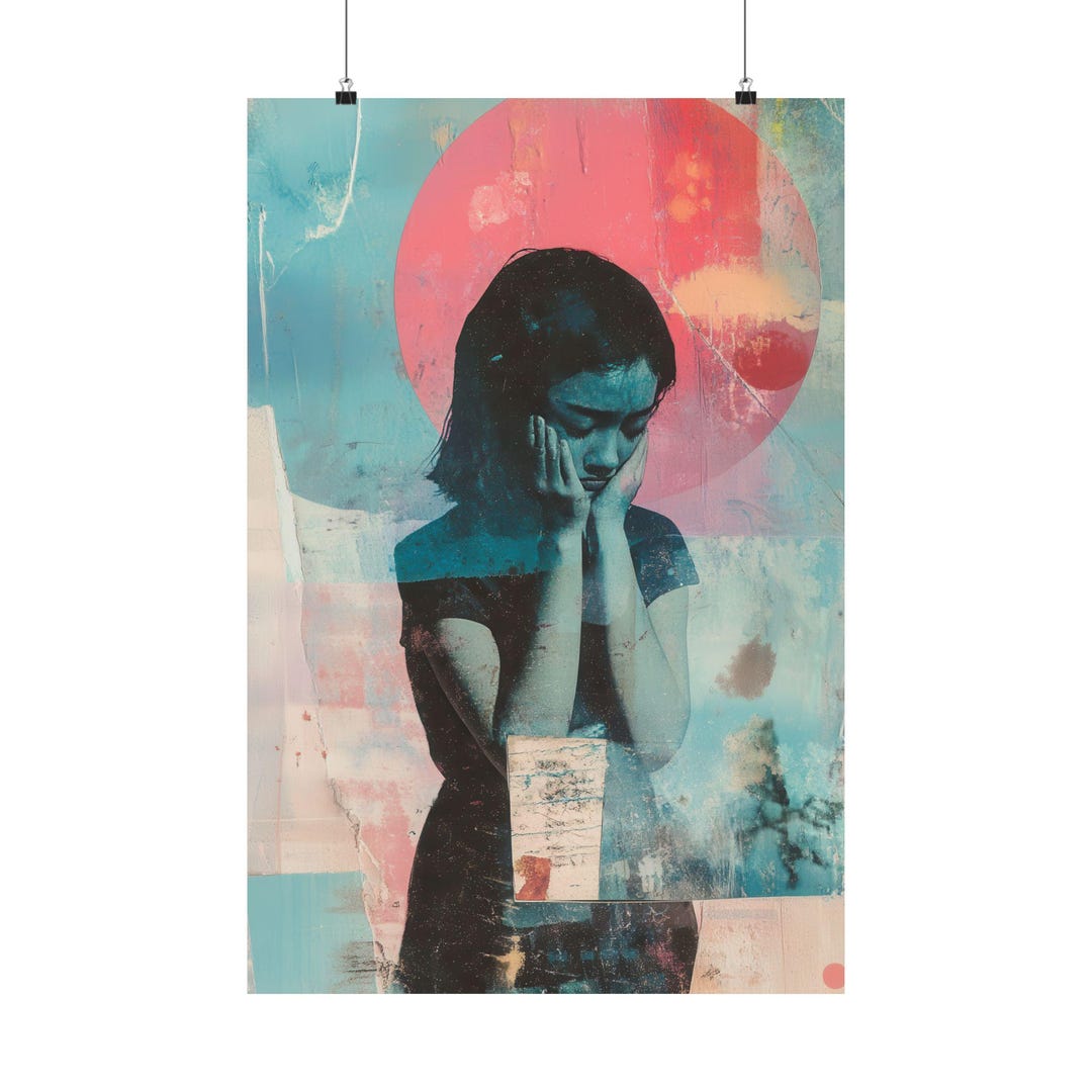 Sadness Poster Print - Emotions Series Art Print - Multiple Sizes ...