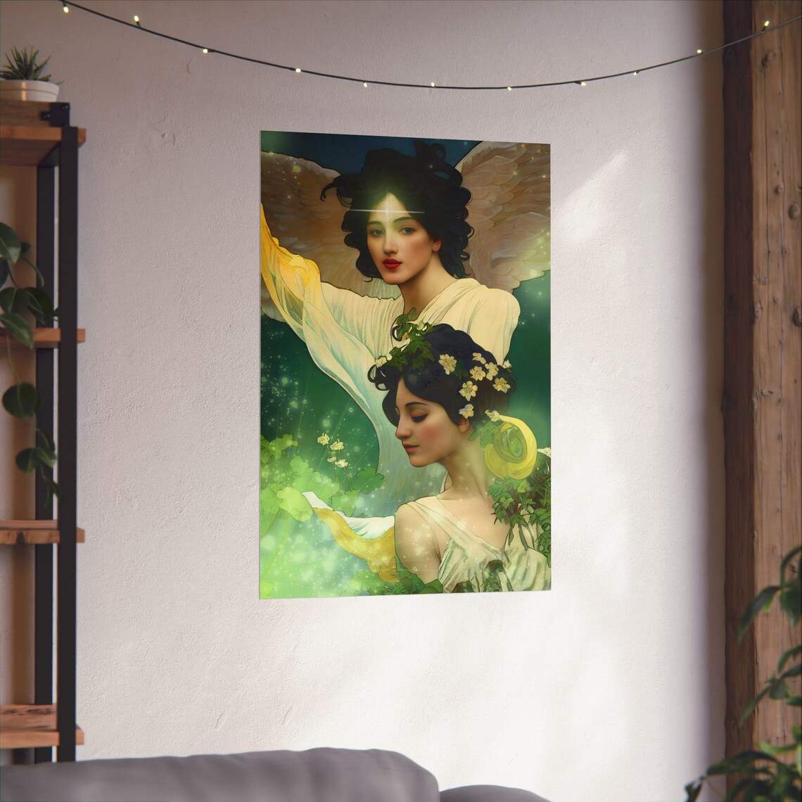 Jeliel Poster Print - Guardian Angel Art Print - Multiple Sizes ...