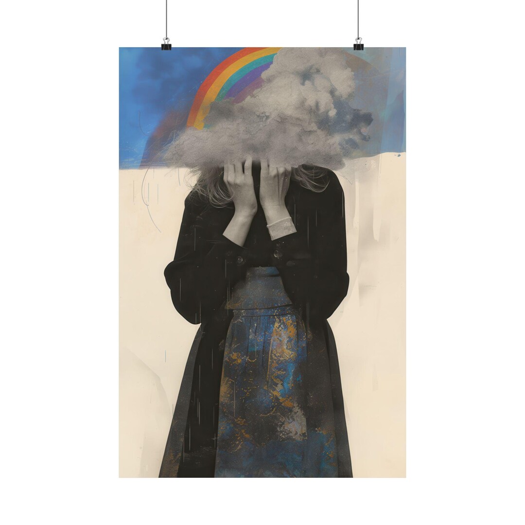 Gloom Poster Print - Emotions Series Art Print - Multiple Sizes ...