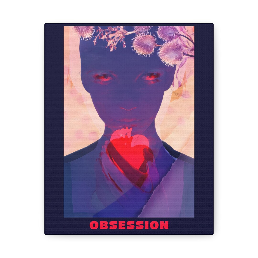 Obsession - Museum Wrapped - Titled Version - Emotions Series Fine Art ...