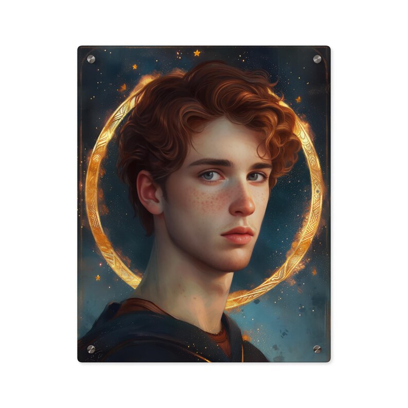 Uranus Planet Zodiac Wall Art Panel Ready to Hang Acrylic Print Tarot ...