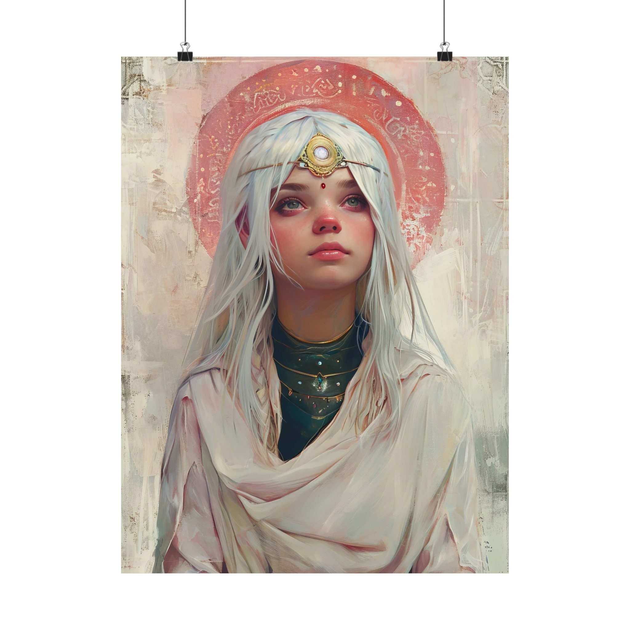 Tarot 'the High Priestess' Poster Print - Tarot Card Series Art Print ...