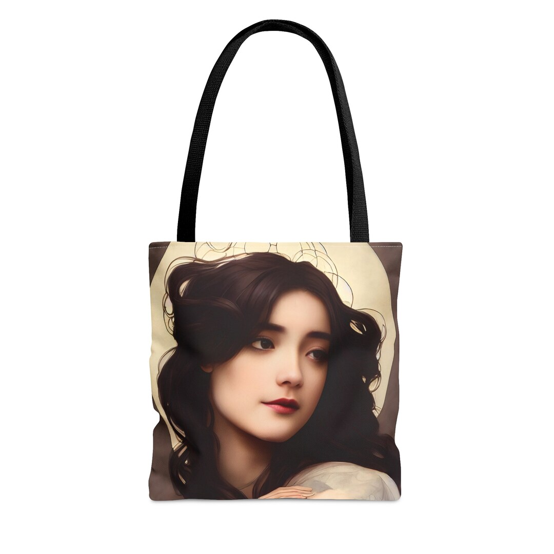 Manakel Tote Bag - Large Medium Small - Art Bag - Guardian Angel Double ...