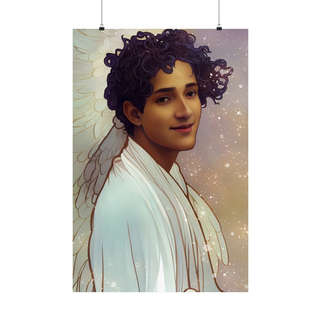 The Archangel Raphael Poster Print - Guardian Angel Art Print ...
