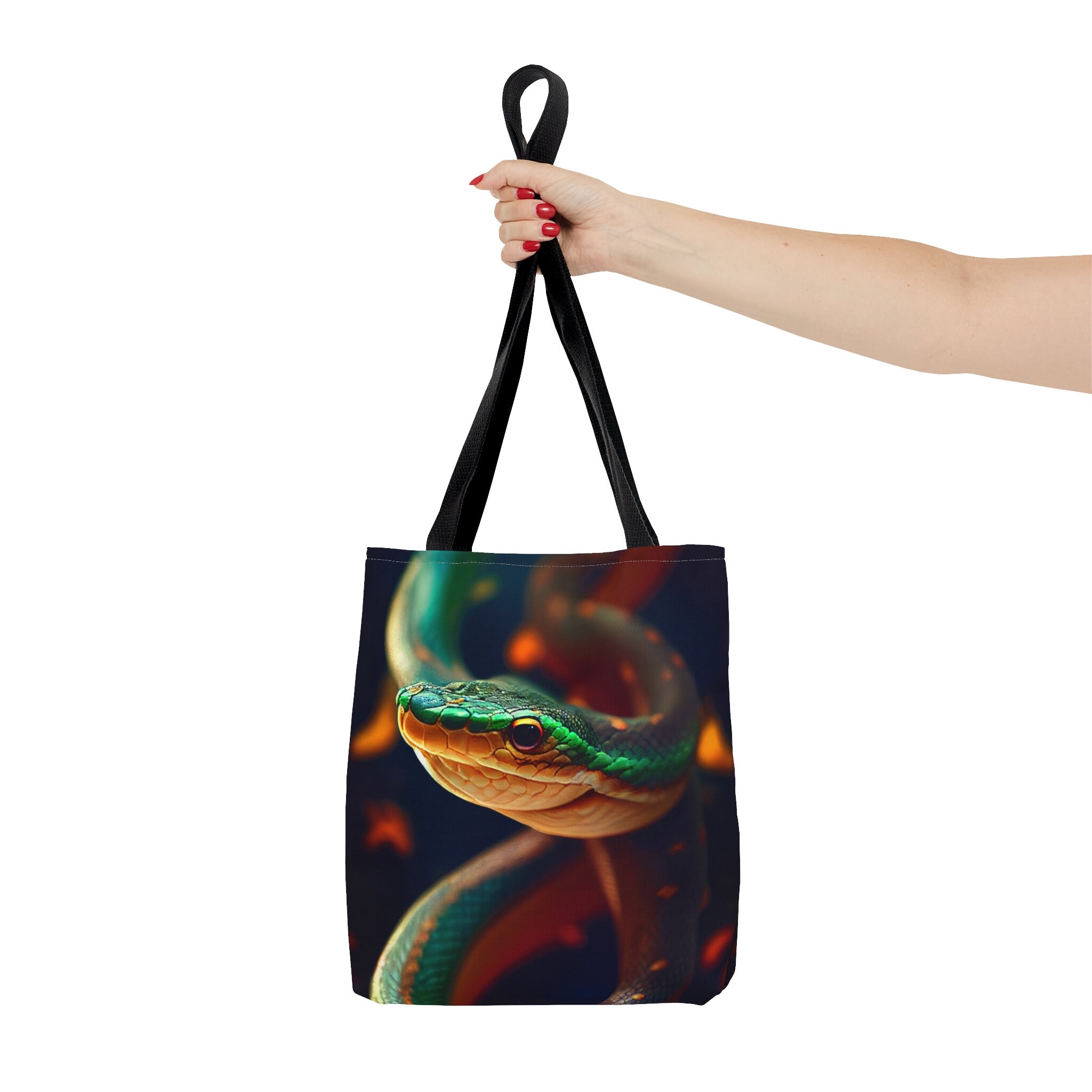 Cosmic Animal 'snake' Tote Bag - Large Medium Small - Art Bag - Oracle ...