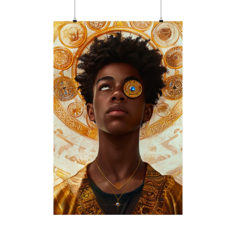 Tarot 'wheel of Fortune' Poster Print Tarot Card Series Art Print ...