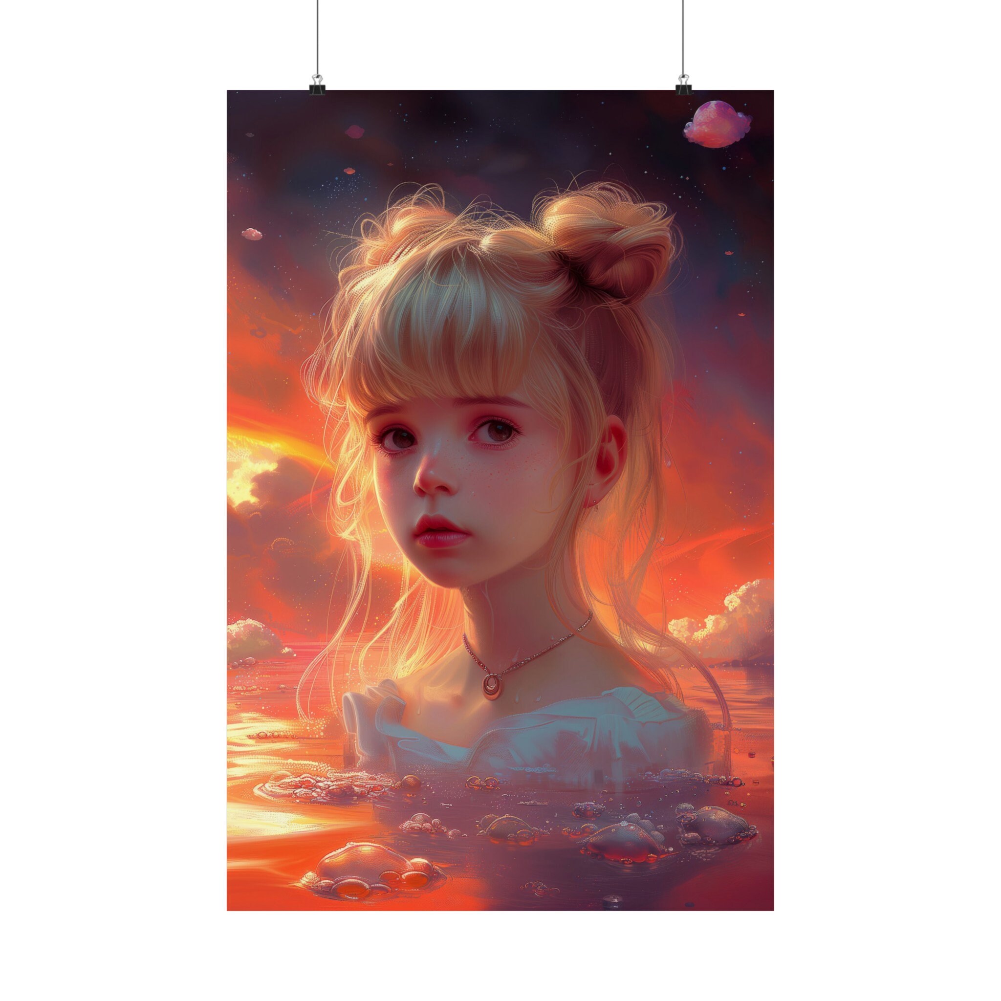Tarot 'six of Swords' Poster Print - Tarot Card Series Art Print ...